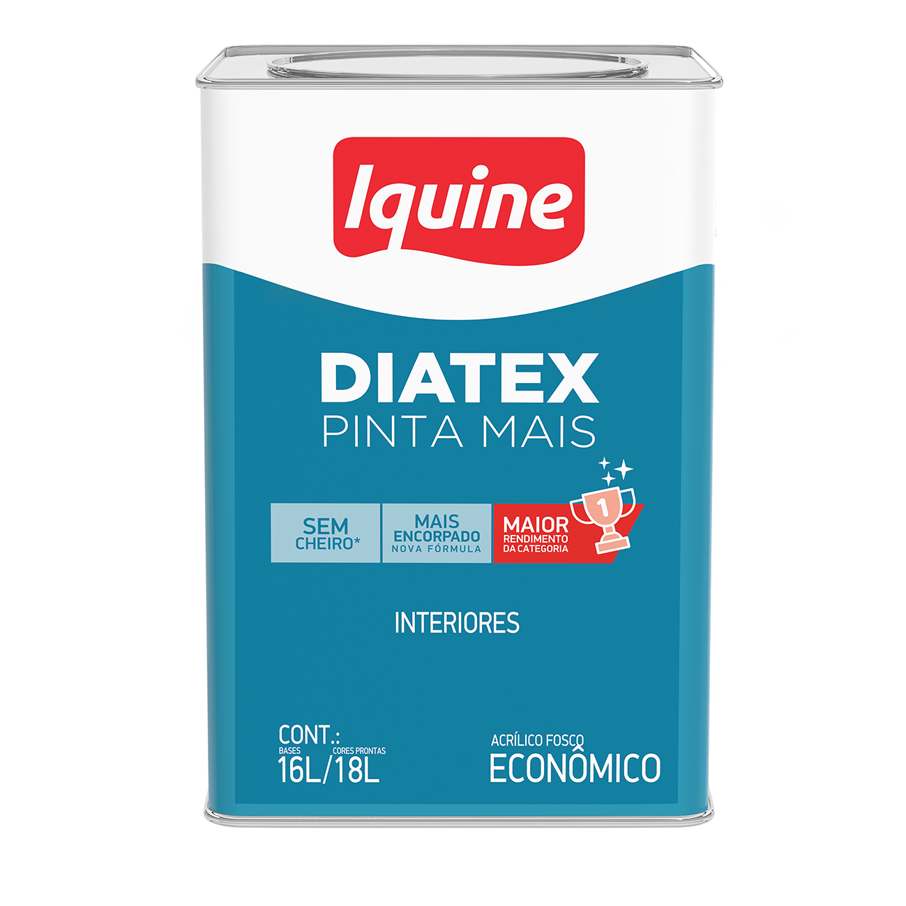 Tinta Diatex Fosco Interna Latao Iquine - Lojas Aqui Tem