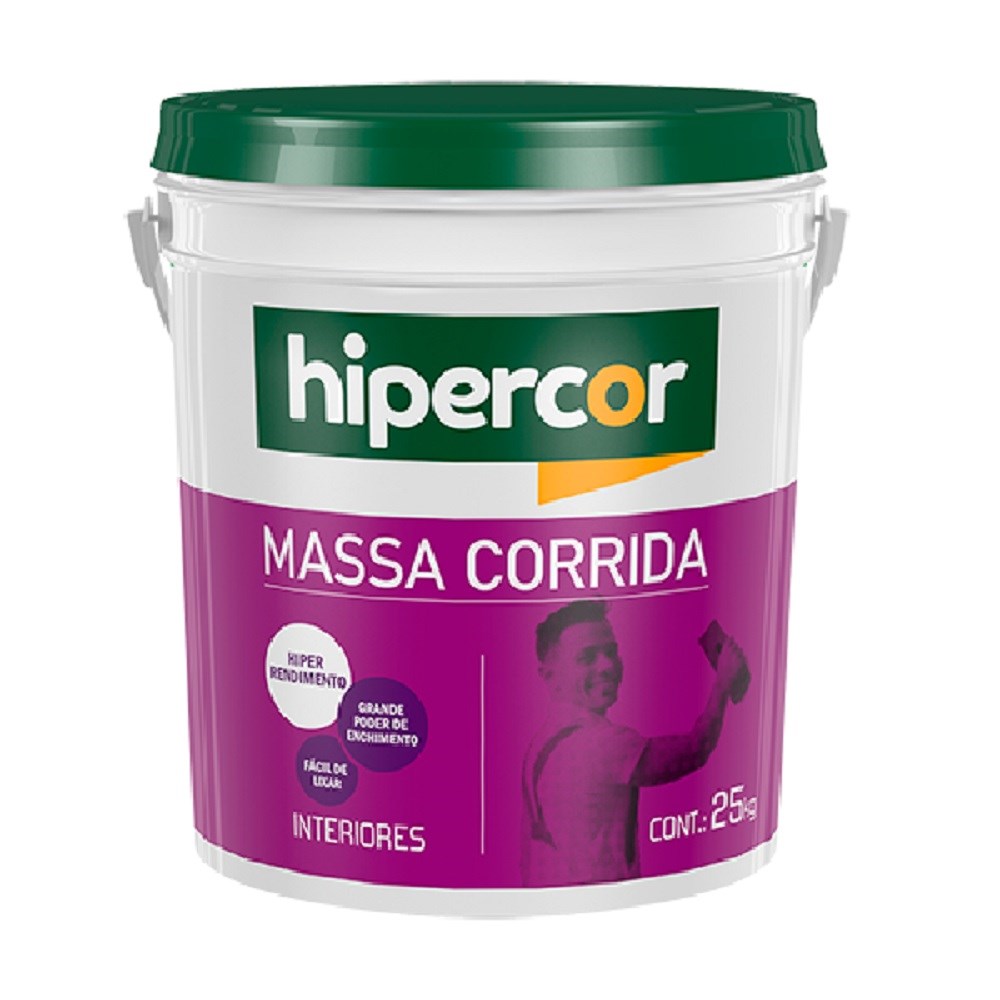 Massa Corrida 25 Kg Balde Hipercor - Lojas Aqui Tem